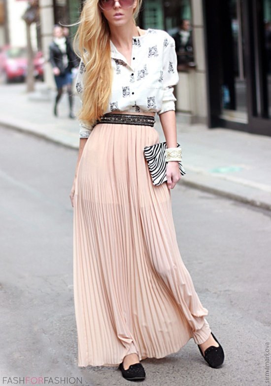 Cum să alegi fusta maxi în funcție de tipul corpului - Fashion365